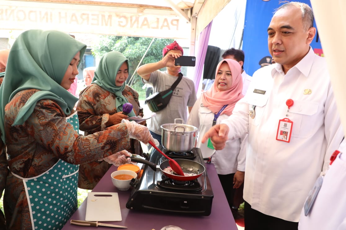 Langkah Pemkab Tangerang Atasi Stunting, Dapur Sehat-Gemar Makan Ikan - linimassa.id