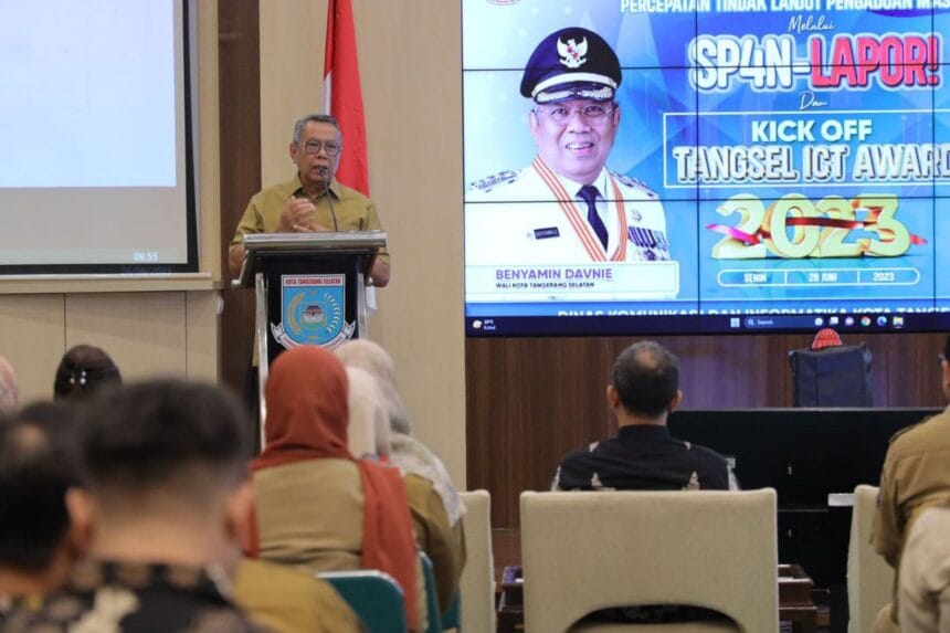 Perkuat Layanan Aduan Masyarakat Tangsel Melalui SP4N Lapor - linimassa.id