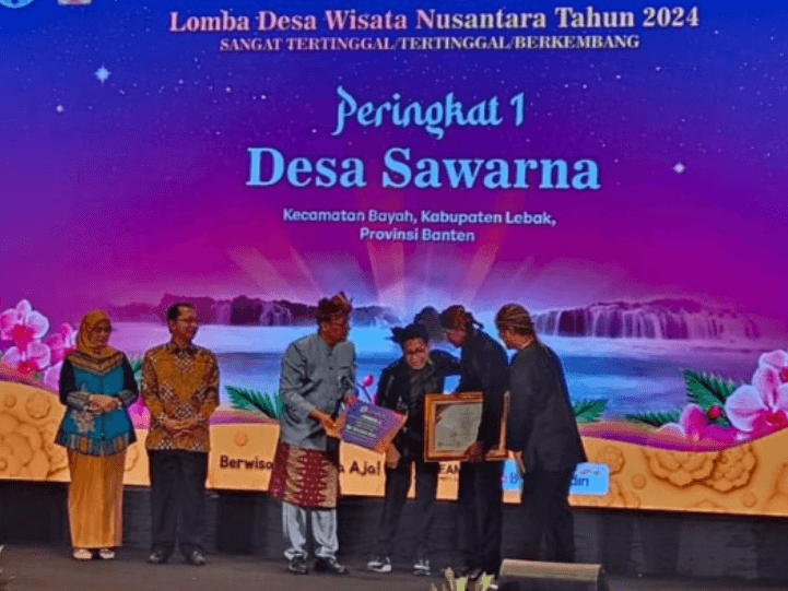 Lomba Desa Wisata Nusantara 2024, Juara 1 Diraih Desa Sawarna Banten - linimassa.id