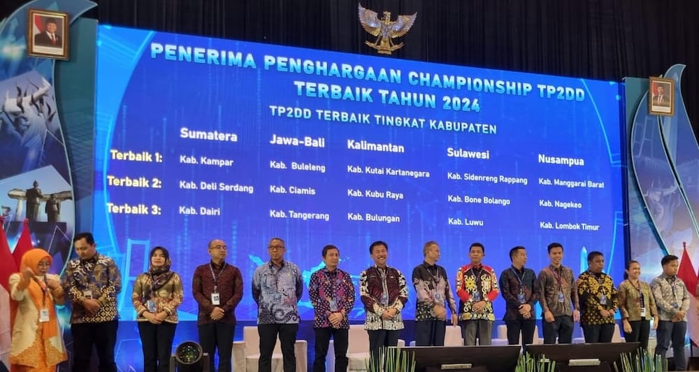 Pemkab Tangerang Raih Penghargaan Terbaik III Championship TP2DD 2024 - linimassa.id